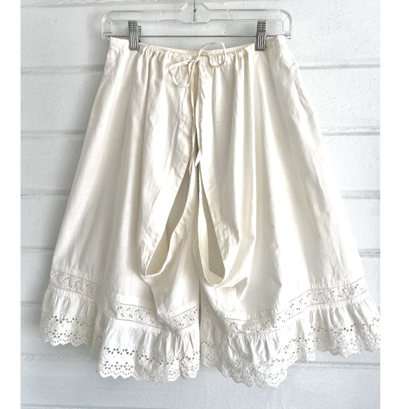 Source Unknown | Intimates & Sleepwear | Vintage Victorian Ivory Cotton ...
